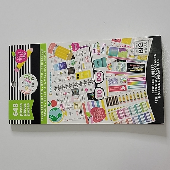 The Happy Planner | Other | The Happy Planner Teachers Rule Big Sticker ...